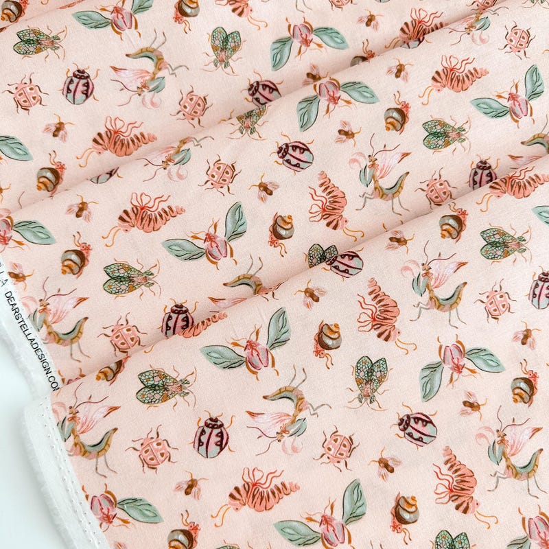 Insect Fabric - Etsy
