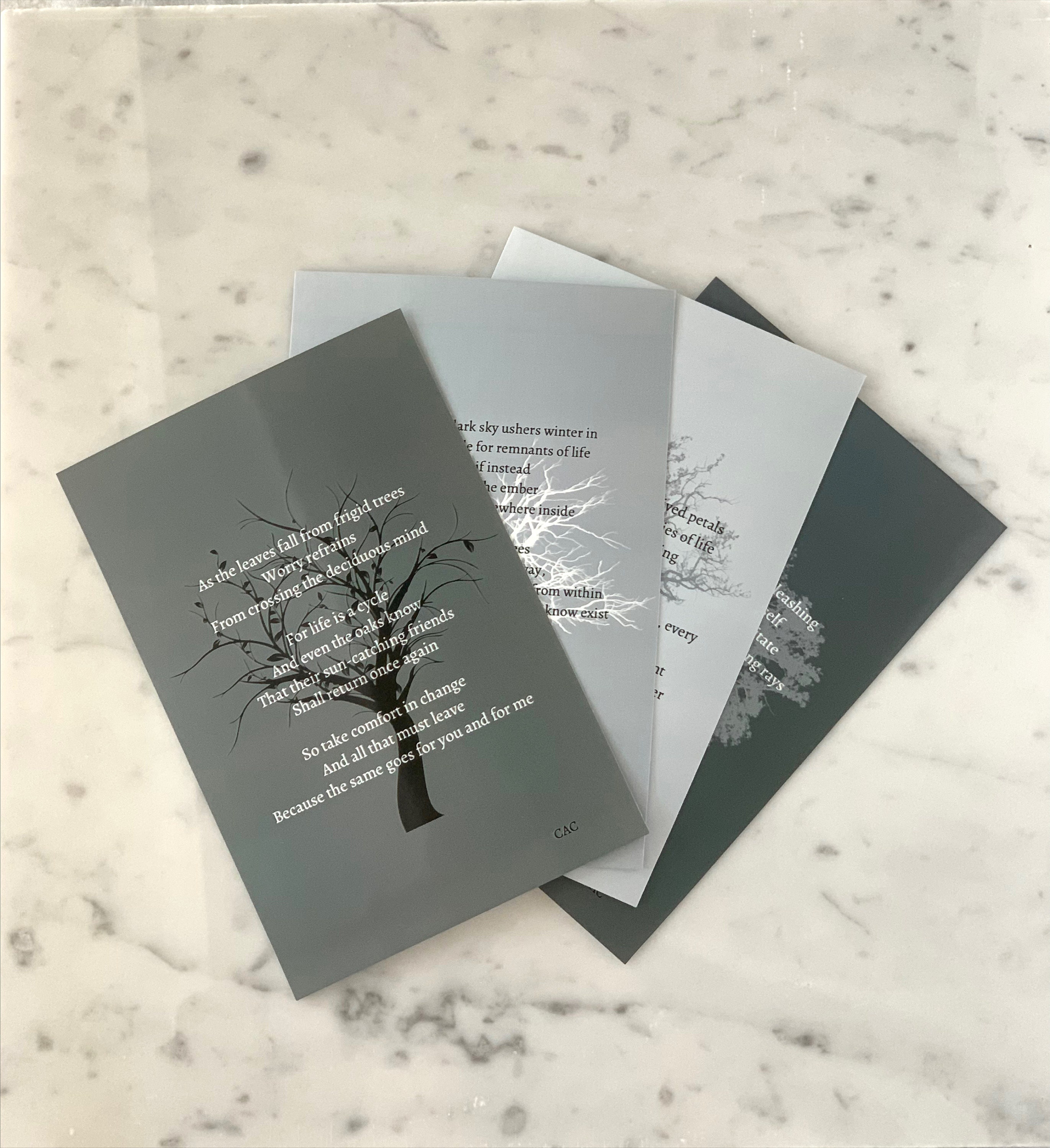 Season Poetry Collection (entire Set in Digital Format) - Grey Scale - Etsy