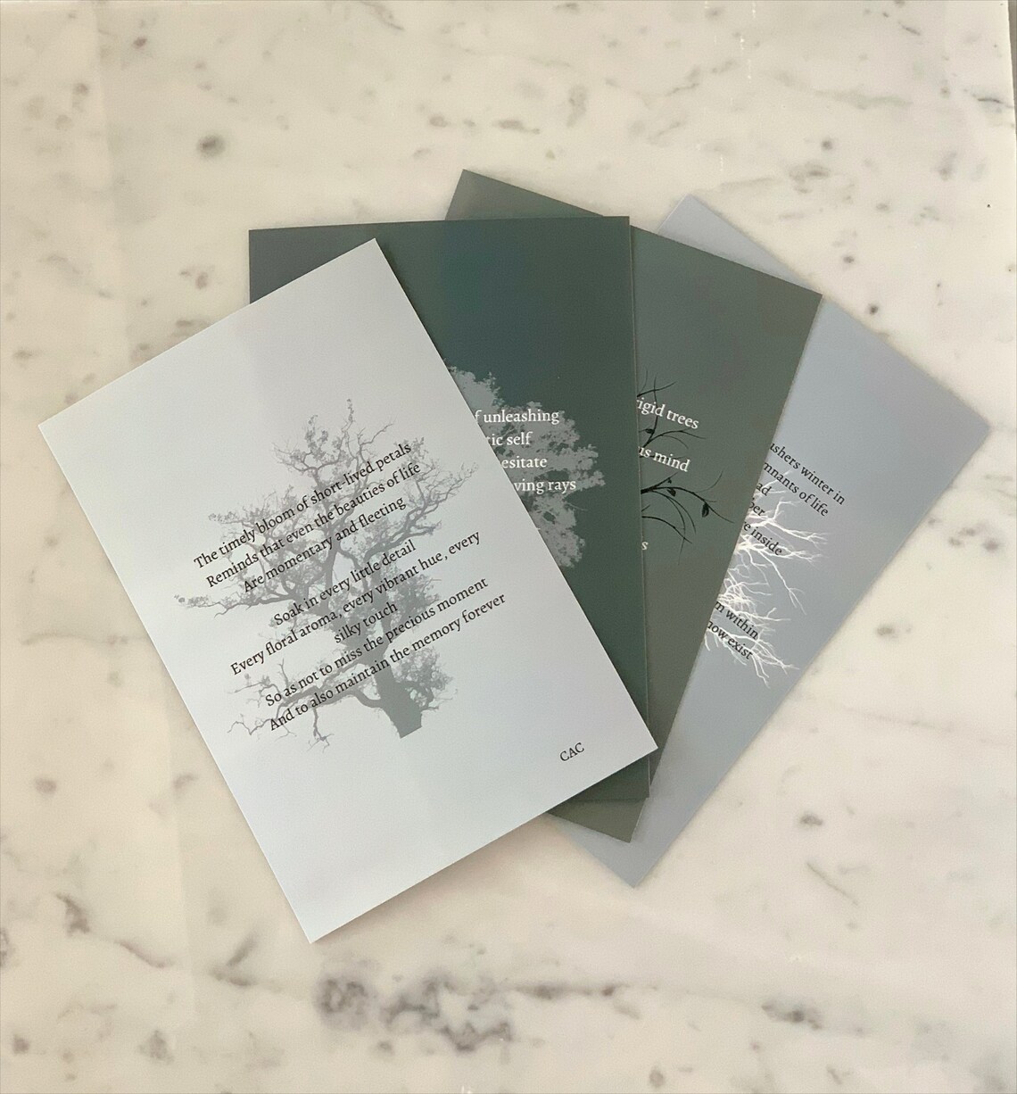 Season Poetry Collection (entire Set in Digital Format) - Grey Scale - Etsy