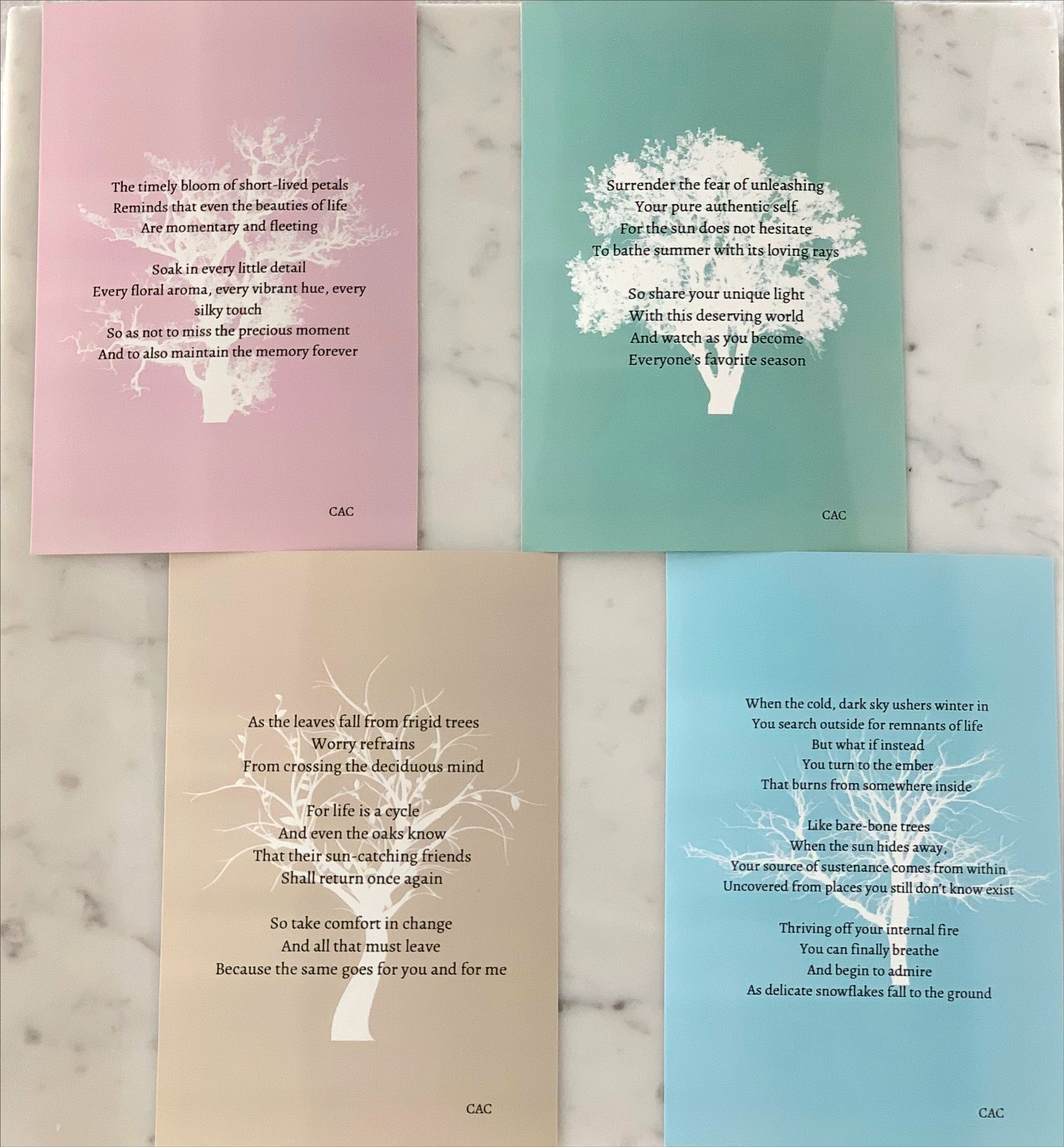 Seasonal Poem (single Spring Poem in Digital Format) - Season Poetry ...