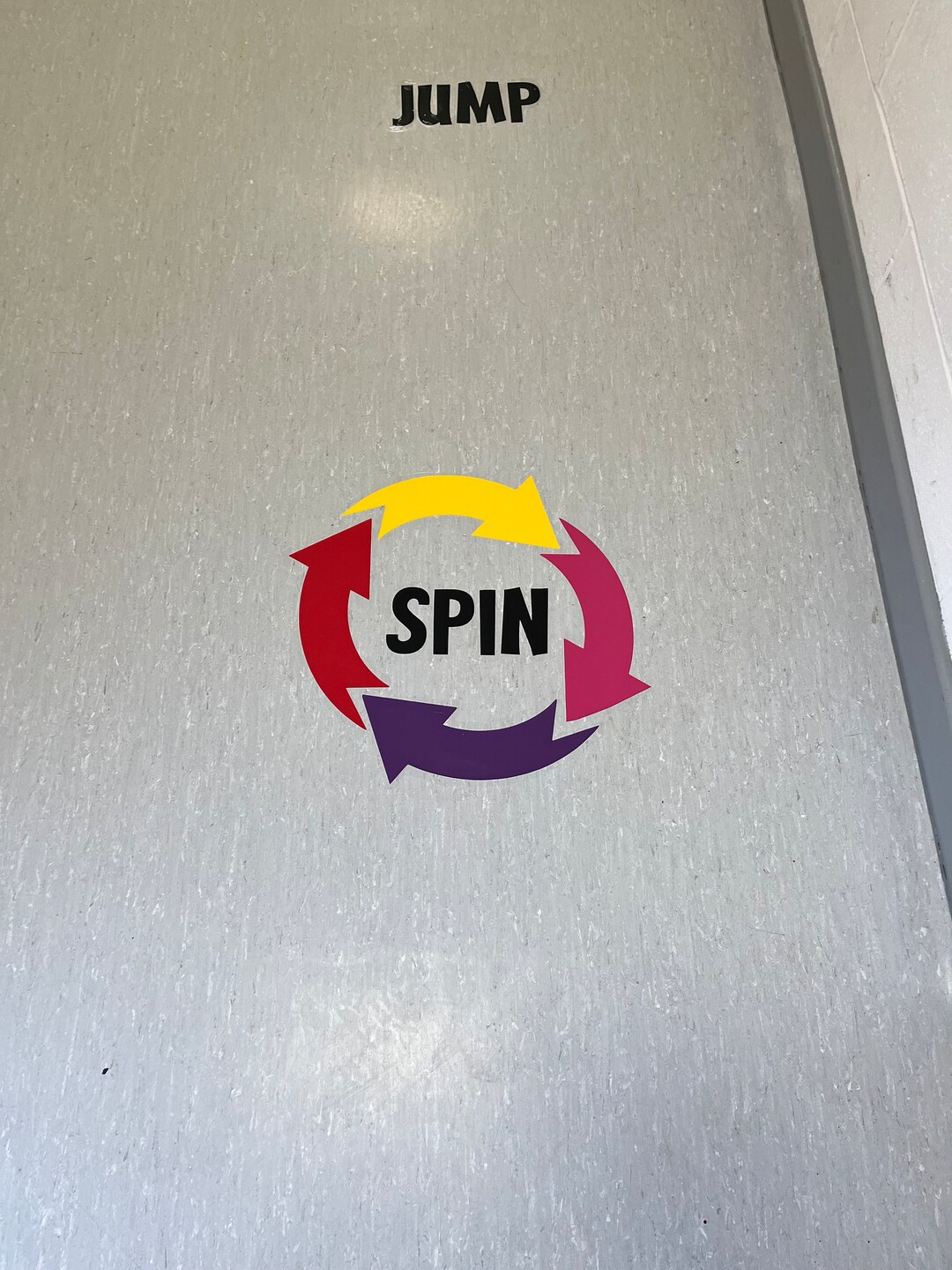 Spin Around Decals Stickers for Sensory Path - Etsy