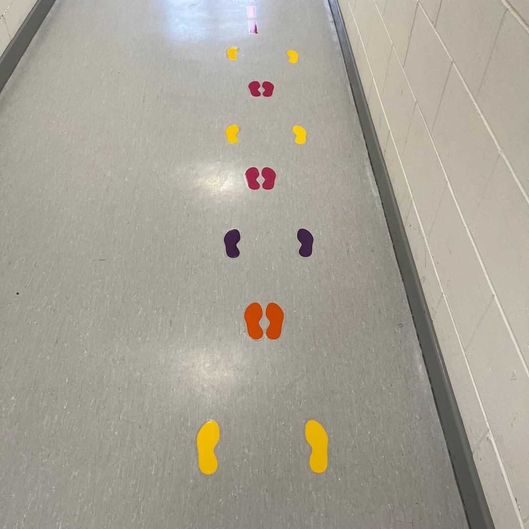 Feet Decals Stickers for Sensory Path - Etsy Ireland