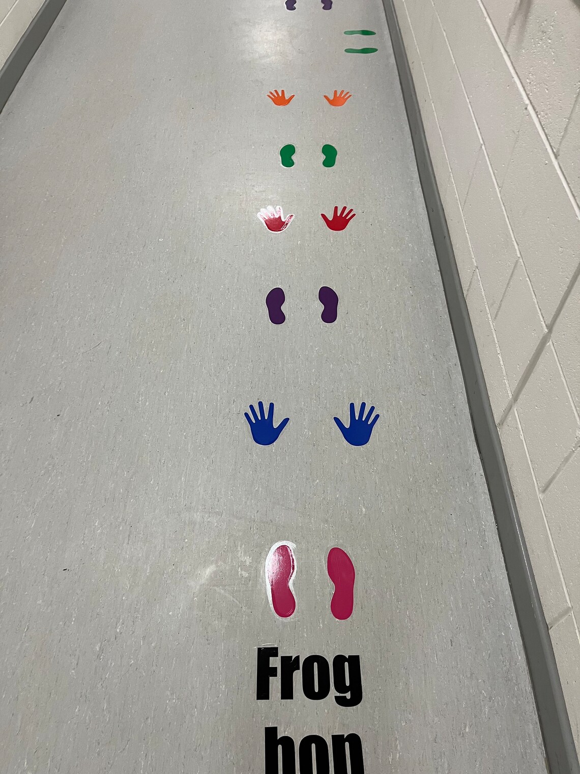 Hands Decals Stickers for Sensory Path - Etsy