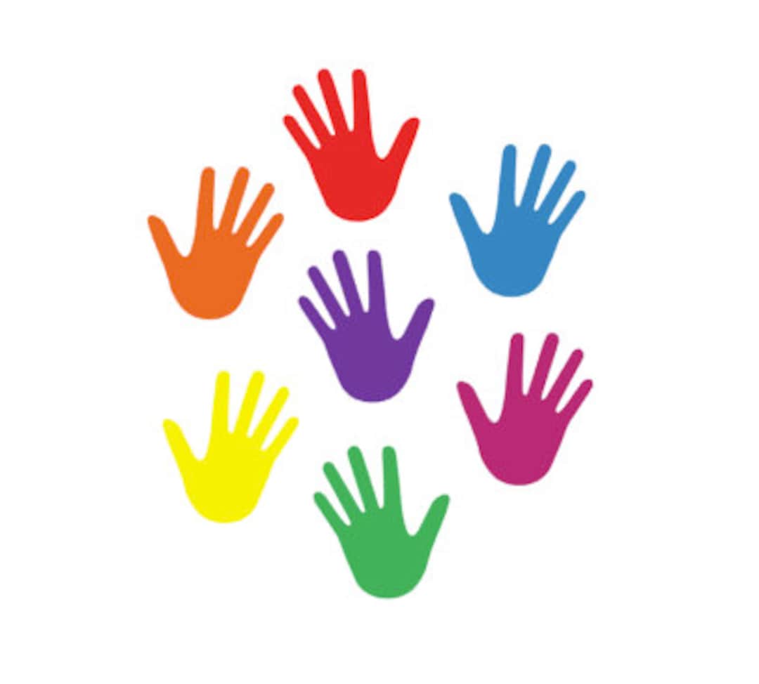 Hands Decals Stickers for Sensory Path - Etsy