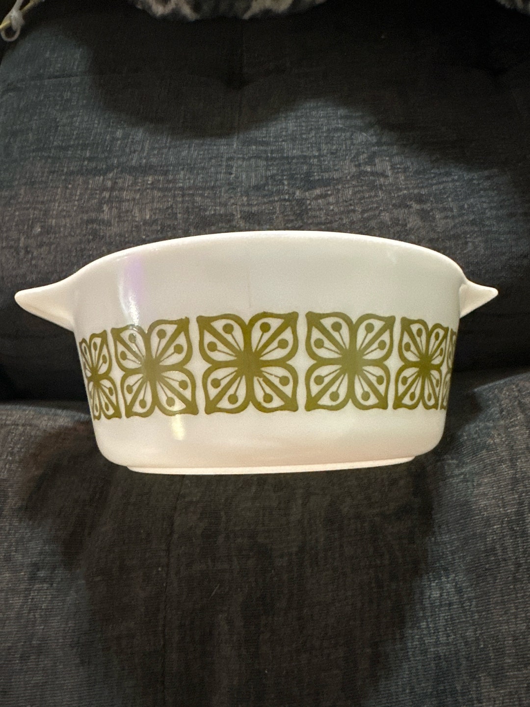 Pyrex 475-B “autumn Floral Verde” Design 2.5 Qt Casserole Dish ...