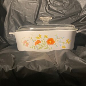 Corning Ware A-2–B “wildflower” 2 Liter Casserole Dish - Etsy