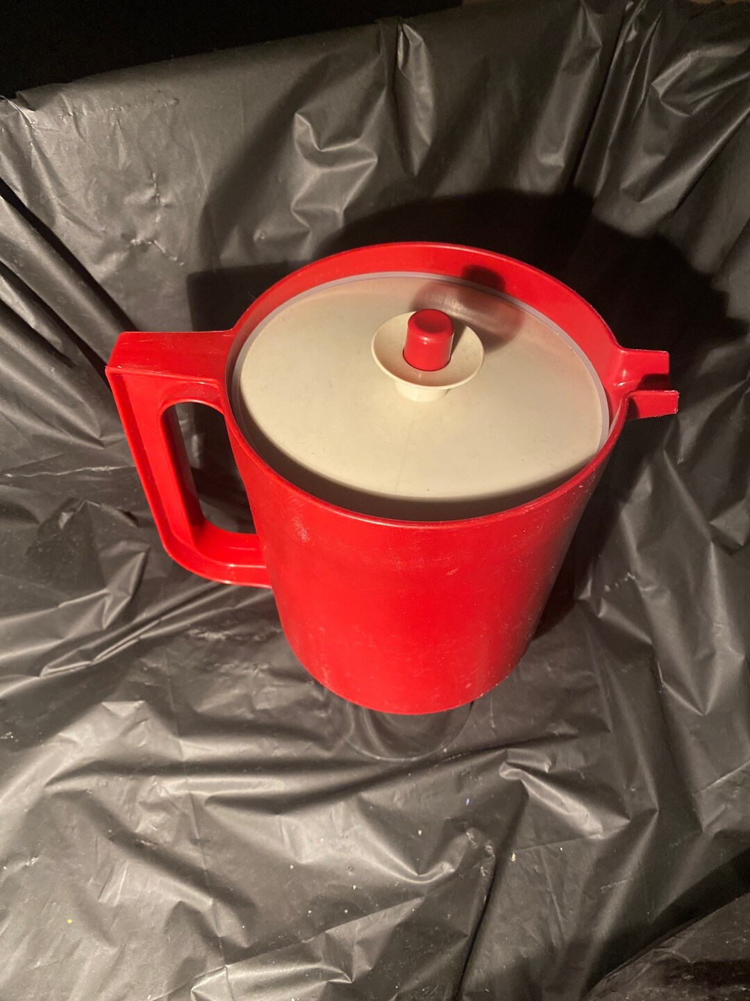 Tupperware 1575-5 1.5 Qt Red Pitcher - Etsy