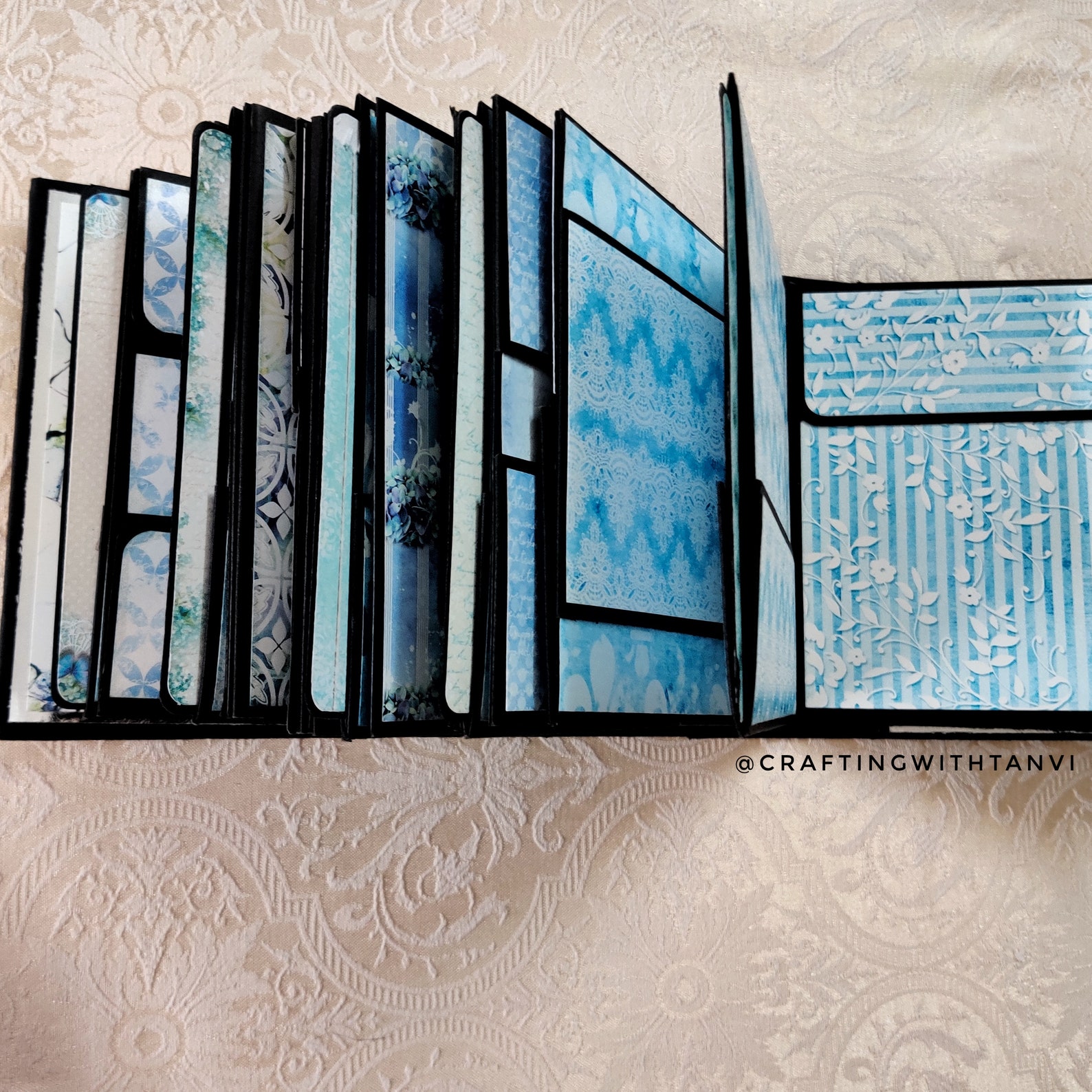 6 X 6 Mini Album Tutorial Cutting & Scoring Guide PDF - Etsy