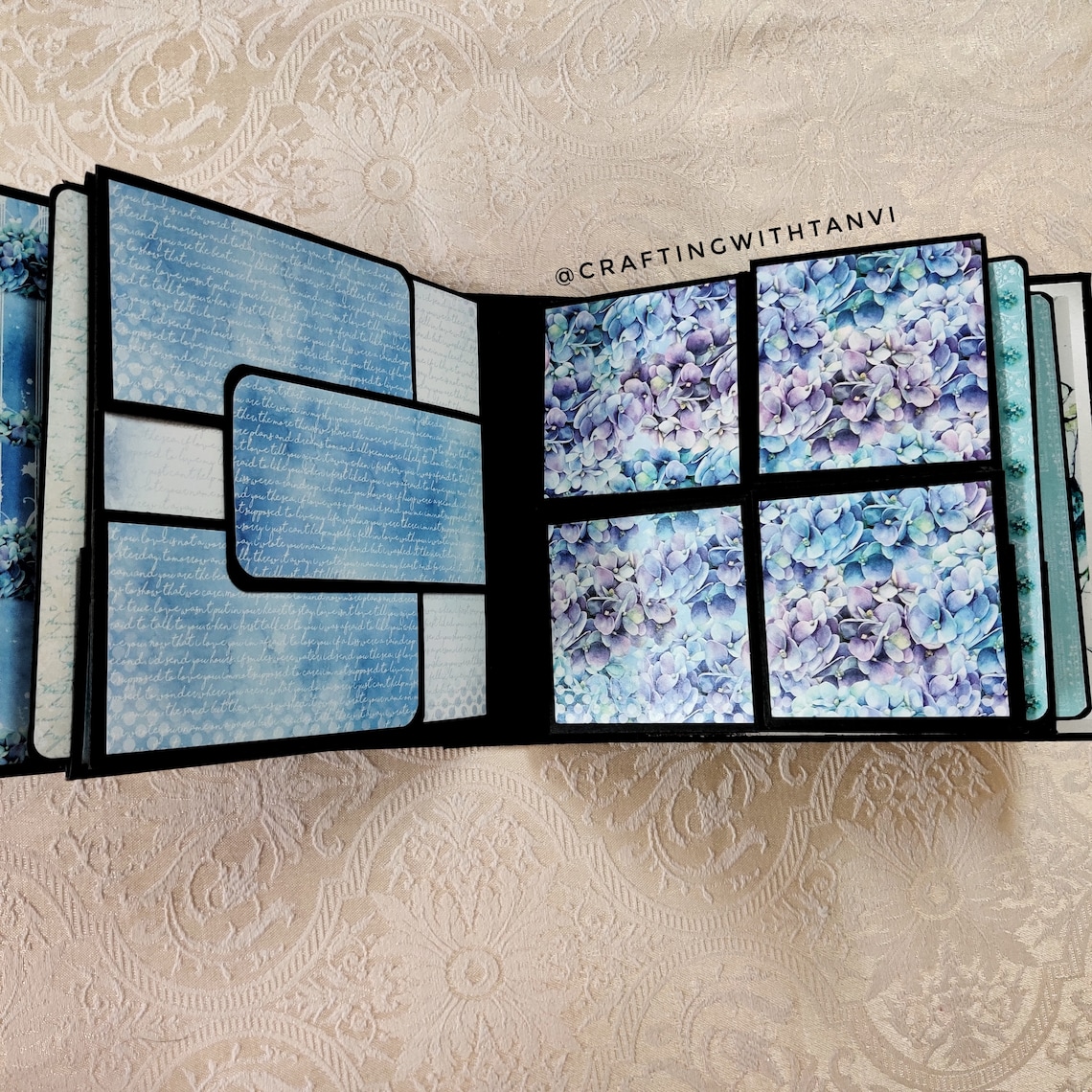 6 X 6 Mini Album Tutorial Cutting & Scoring Guide PDF - Etsy