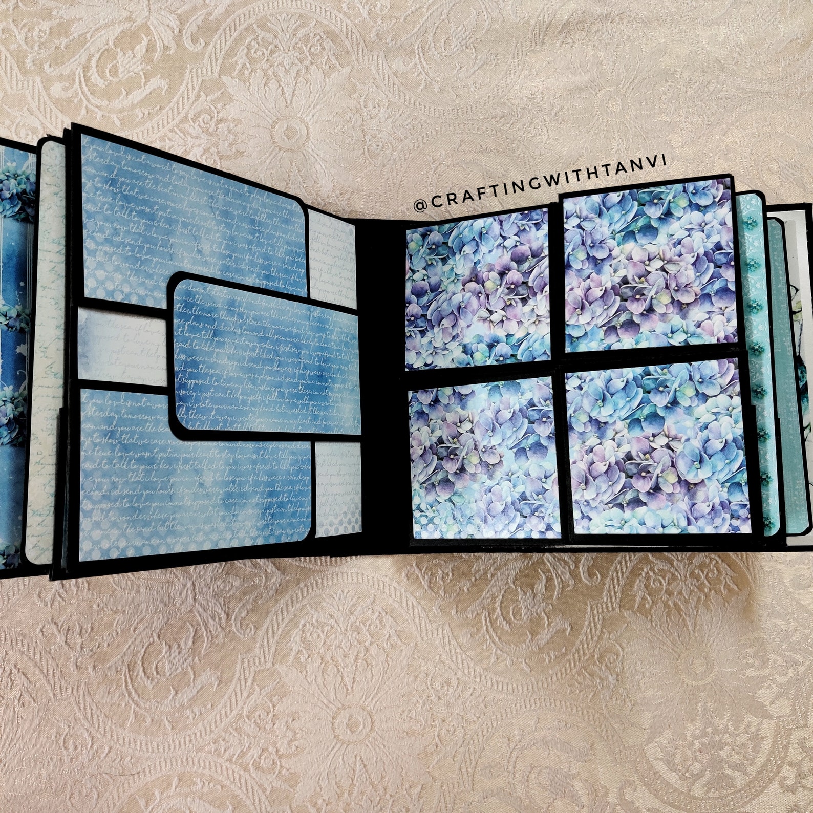 6 X 6 Mini Album Tutorial Cutting & Scoring Guide PDF - Etsy