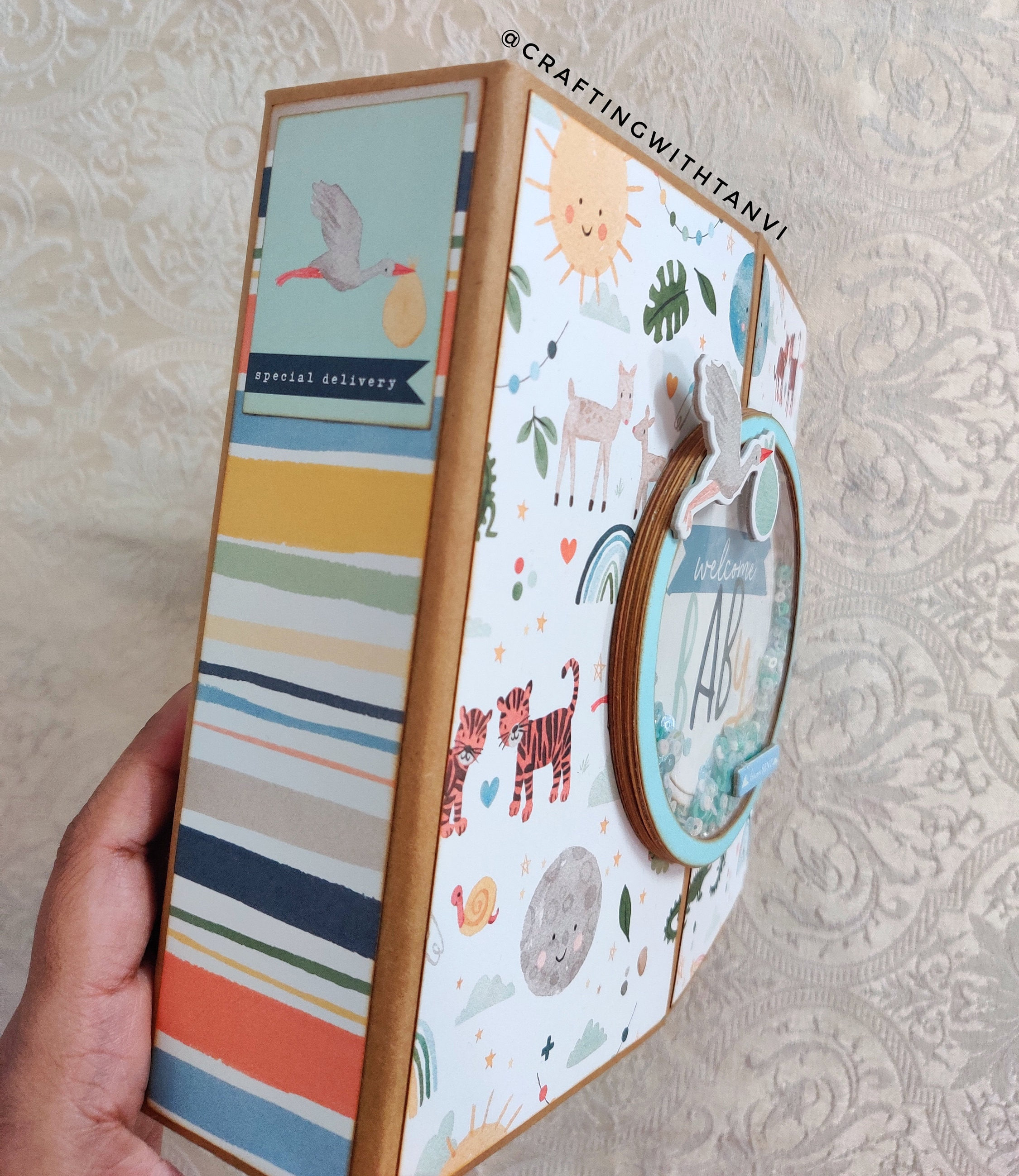Baby Memory Book | New Parents Gift | Baby Photo Album | Baby Shower ...
