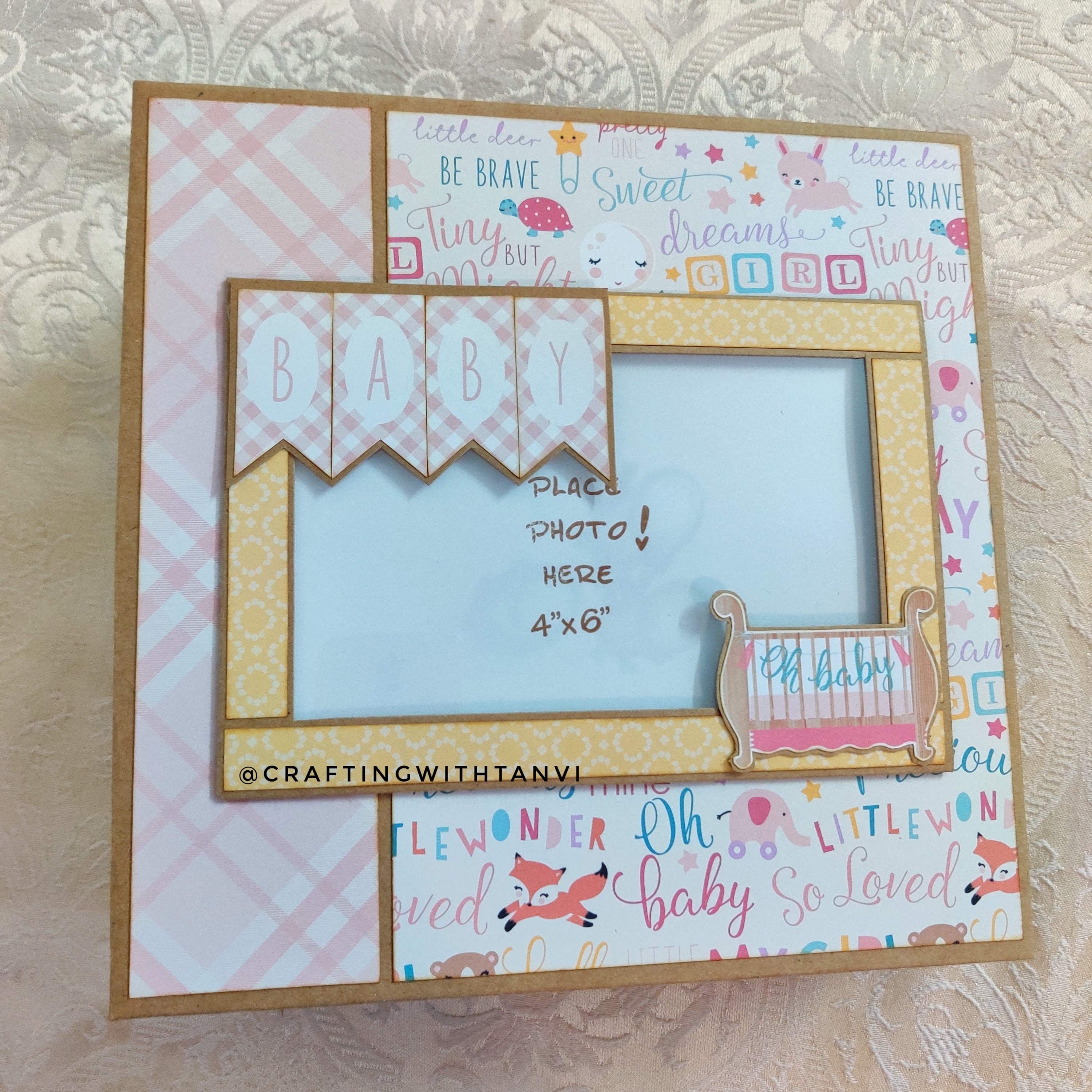 Baby Girl Album | First Year Baby Photo Album | New Parents Gift | Baby ...
