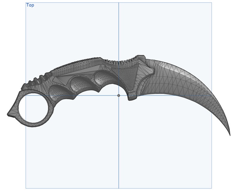 3d Printed CS2 Karambit Scale Model - Etsy
