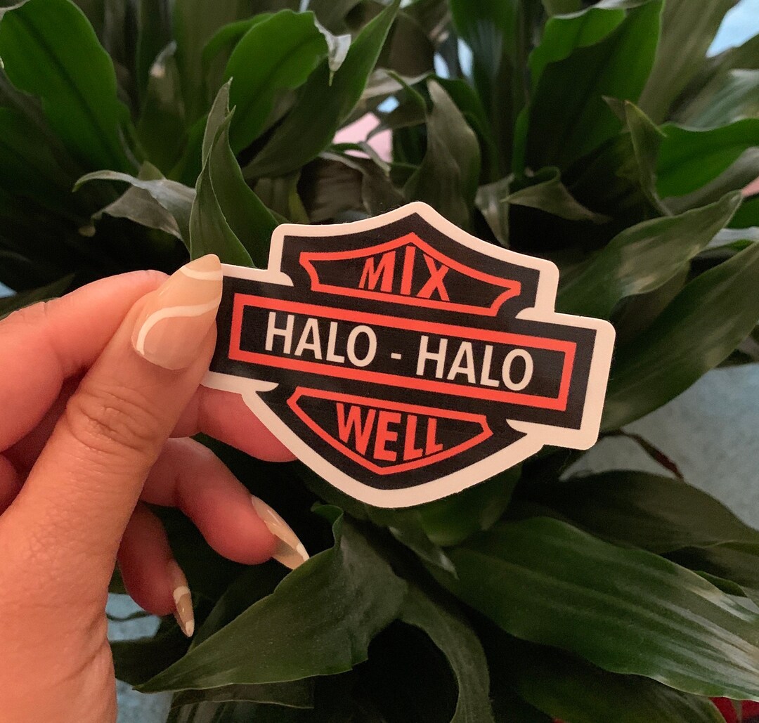 Halo Halo Sticker - Etsy