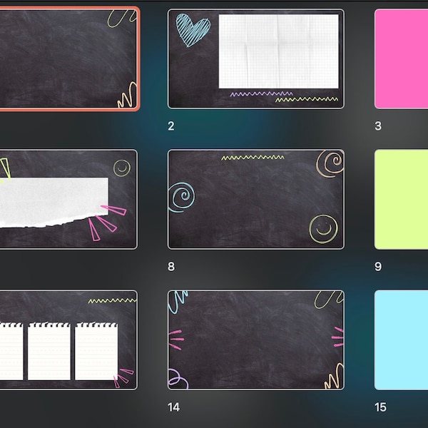 Chalkboard Design - Etsy