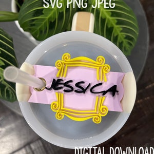 Stanley Topper Friends Frame Cut File Download SVG PNG JPEG - Etsy