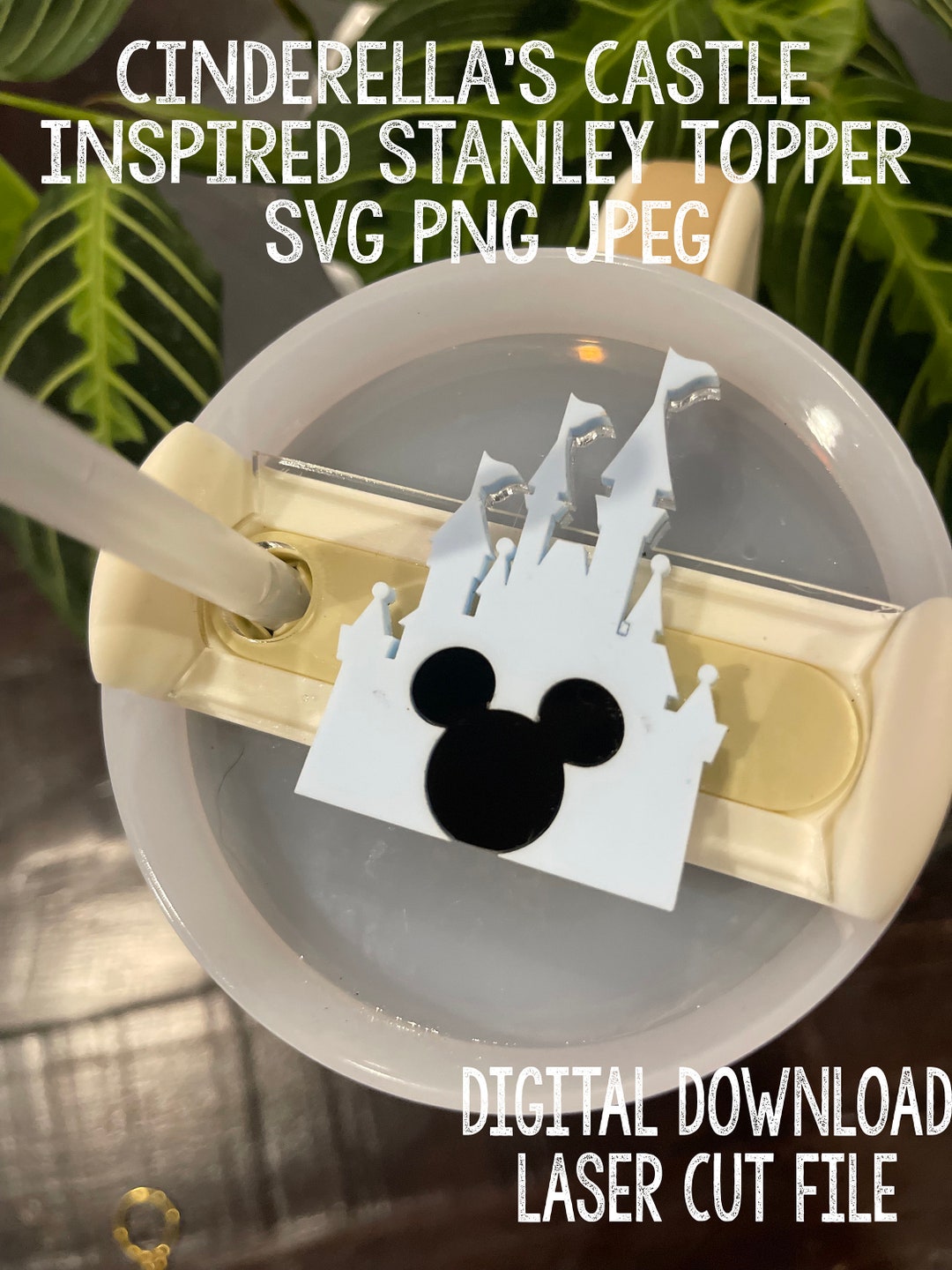 Stanley Topper Cinderella's Castle Mickey Inspired Cut File Download ...