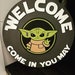 Star Wars Inspired "welcome" Door Hanger - Custom Signs -office Decor ...