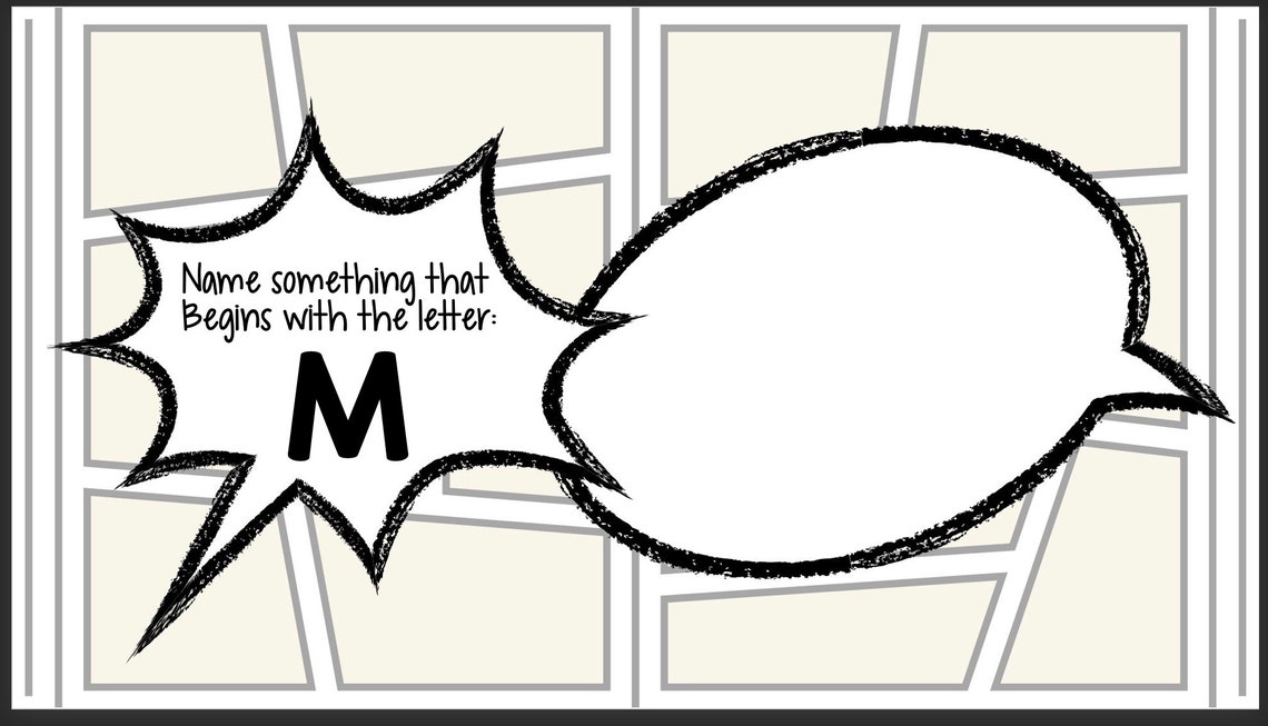 Comic Strip Super Hero Pastel Colors Themed Classroom Slides Powerpoint ...