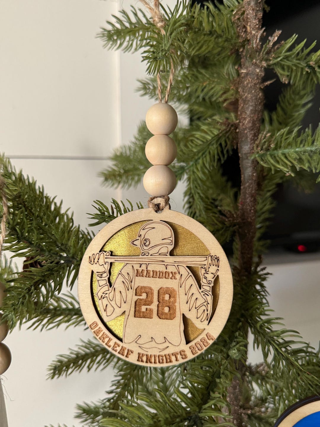 Personalized Sports Team Athletic Association Christmas Ornament Cheer ...