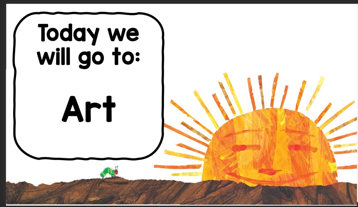 Eric Carle Inspired Google Slides – Classroom Presentation Template ...