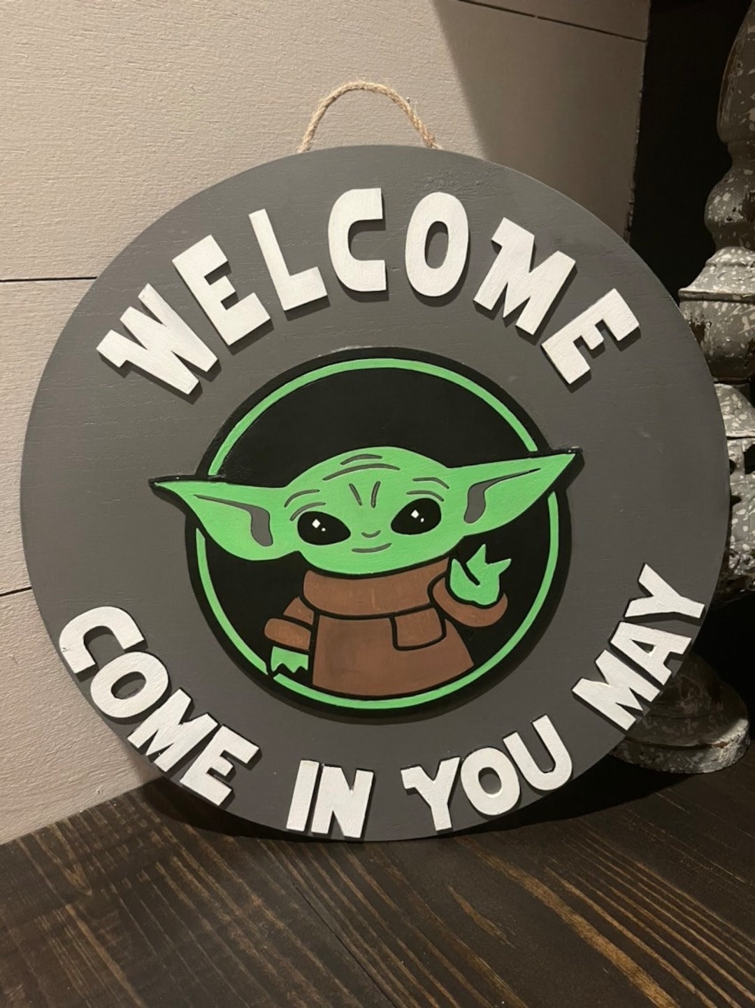 Star Wars Inspired welcome Door Hanger Custom Signs office Decor ...