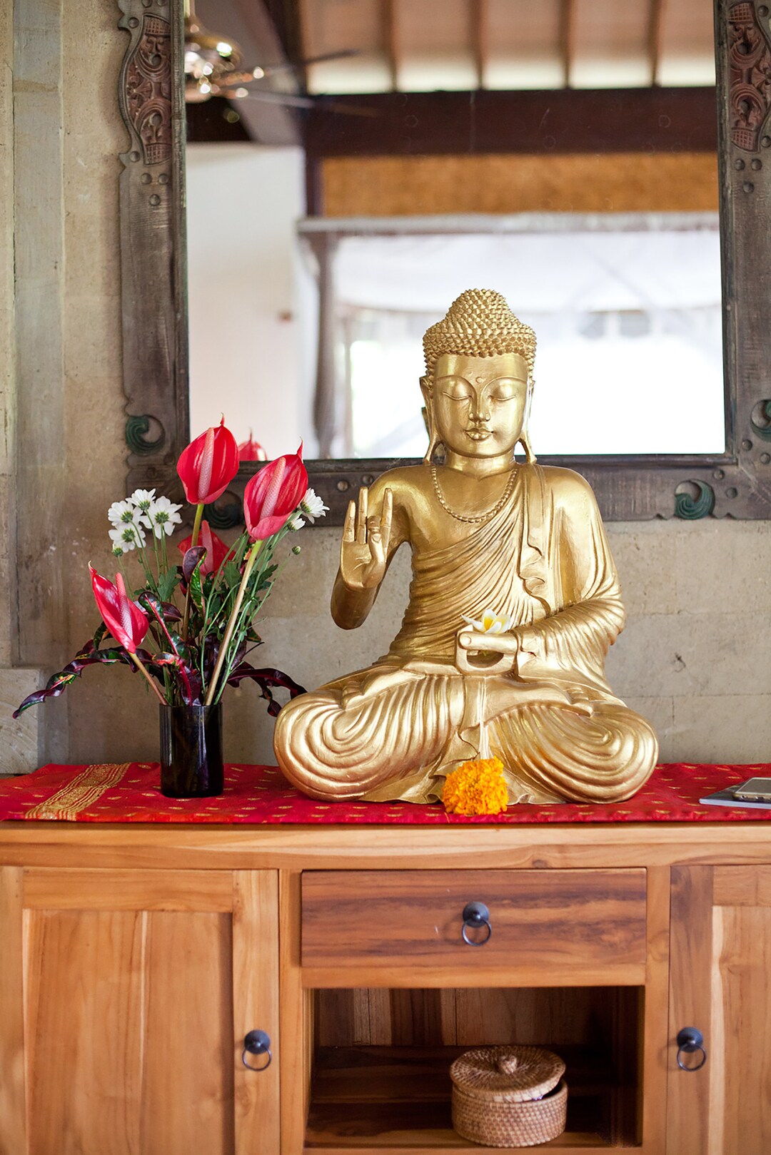 Photograph - Indonesian Buddha Sculpture - Etsy