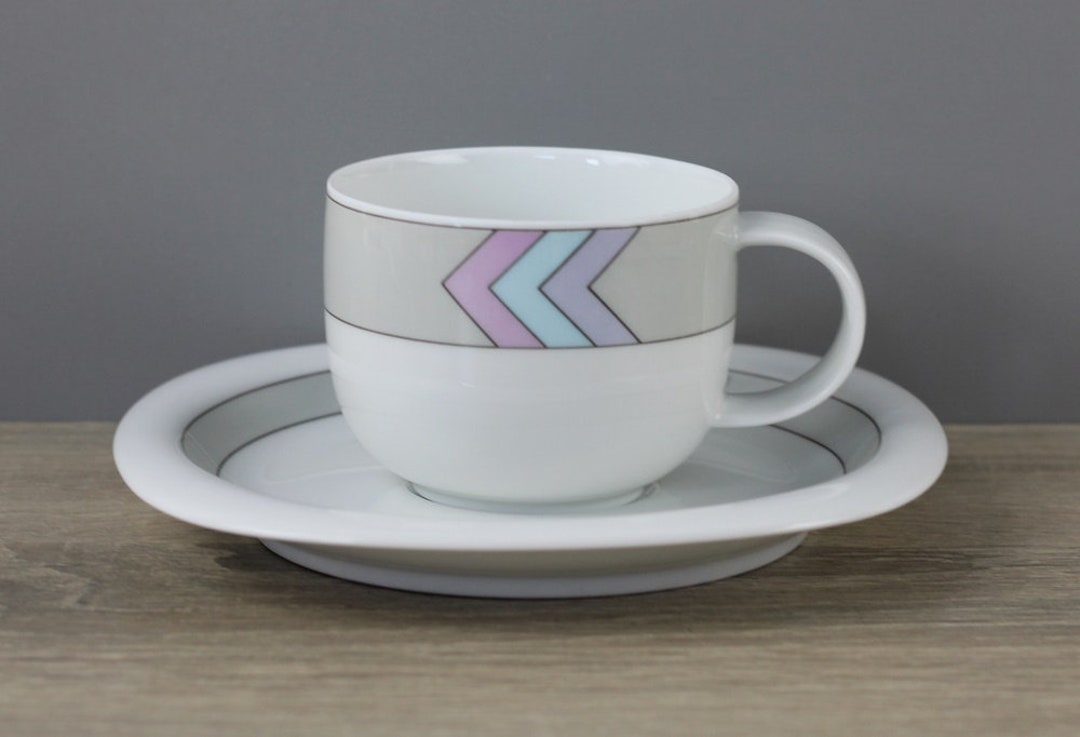 Rosenthal Studio Line Suomi Belt Coffee Cup With Saucer Cup Base - Etsy