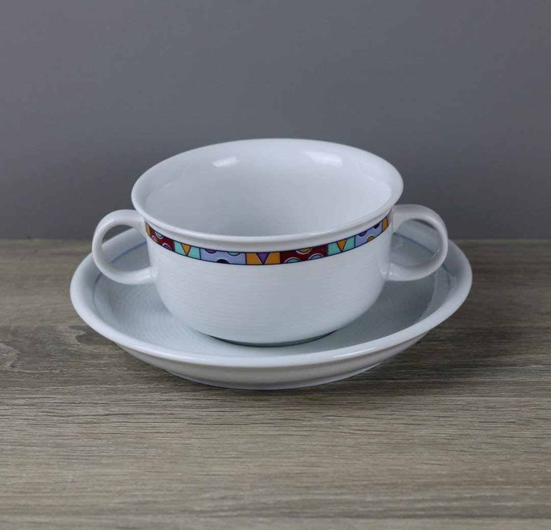 Thomas Trend Beach Soup Cup Ø 10.8 Cm + Saucer Ø 16.3 Cm - Etsy