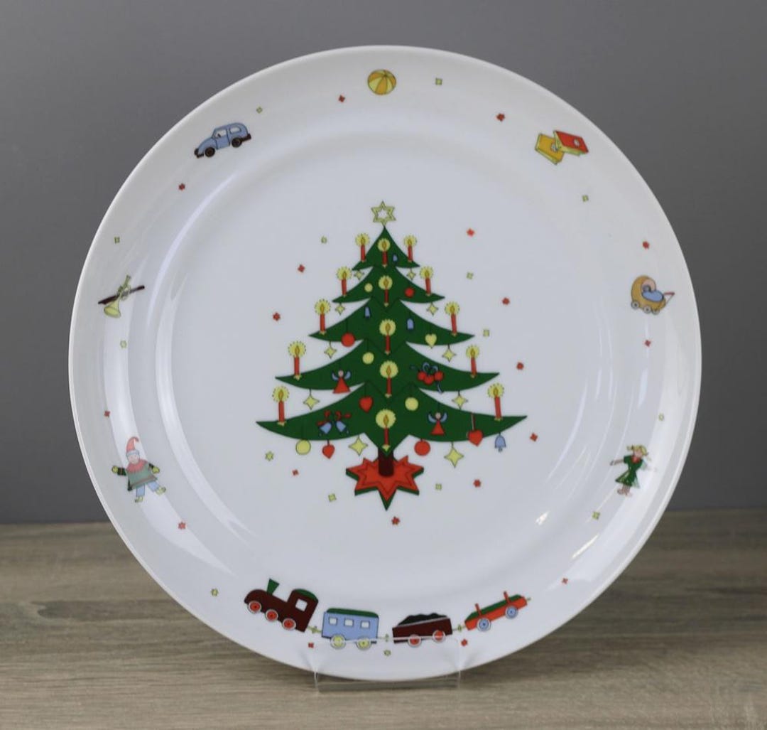 Hutschenreuther Tavola Christmas Dinner Plate With Christmas Tree ...