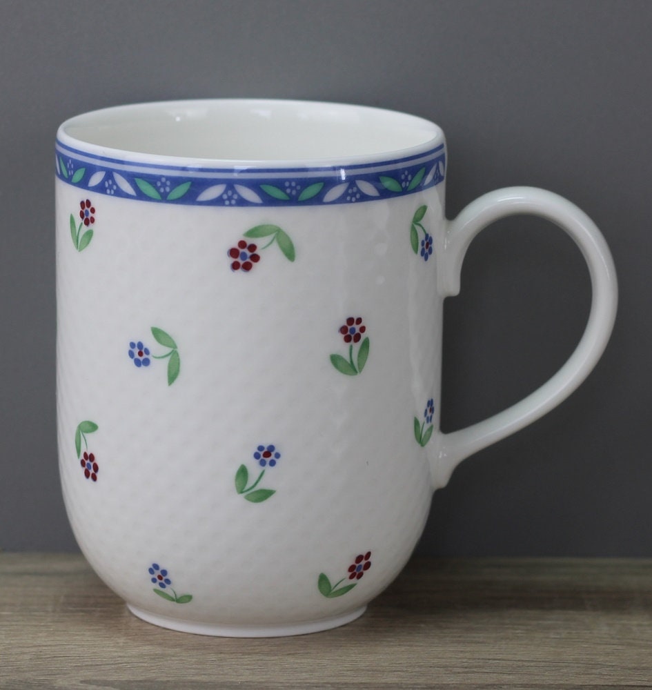 Villeroy & Boch Adeline Henkelbecher Tasse Kaffeetasse Groß - Etsy