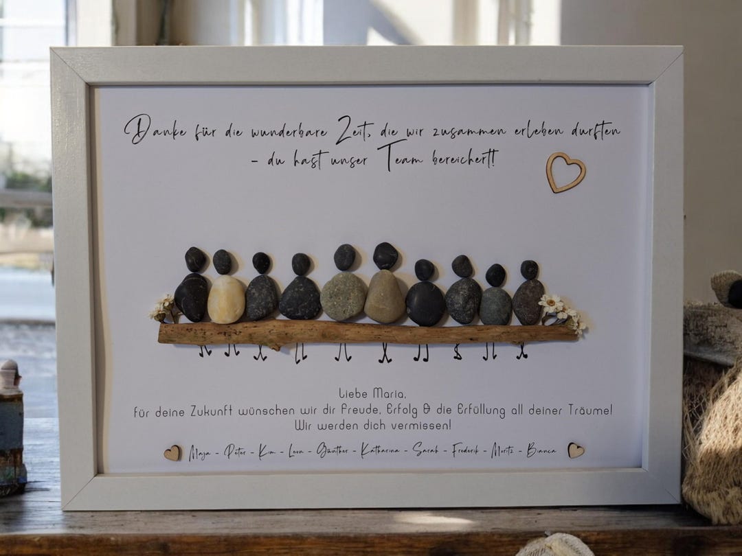 Tischdeko Abschied Kollegen