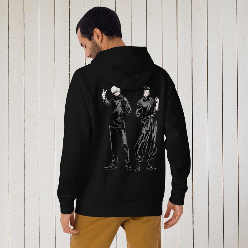 Jujutsu Kaisen Gojo and Geto Printed Hoodie - Etsy