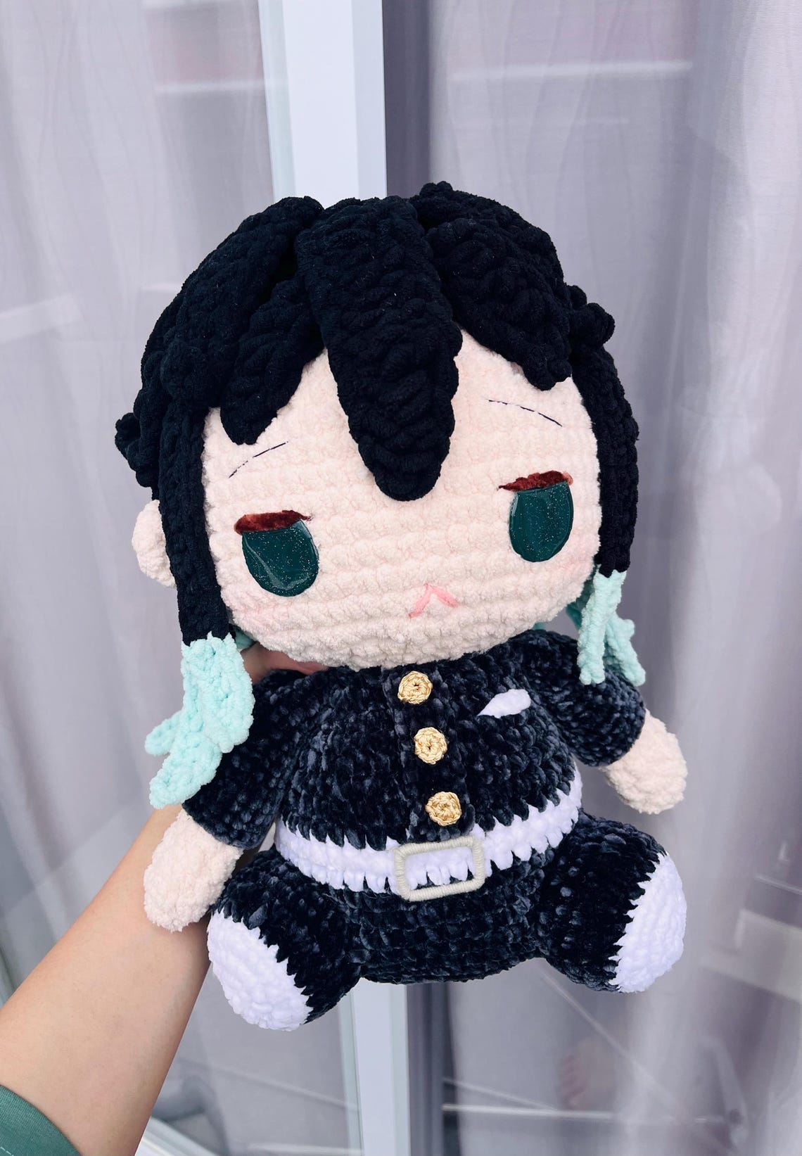 Muichiro Hugedoll / Crochet Doll 30cm Pattern - Etsy
