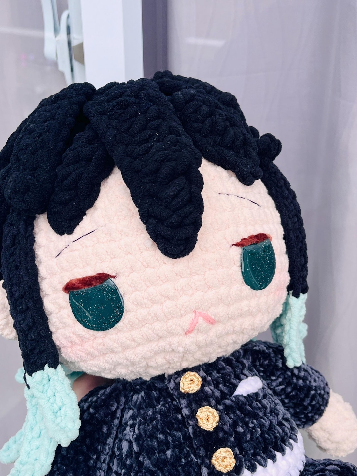 Muichiro Hugedoll / Crochet Doll 30cm Pattern - Etsy