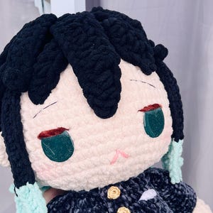 Muichiro Hugedoll / Crochet Doll 30cm Pattern - Etsy