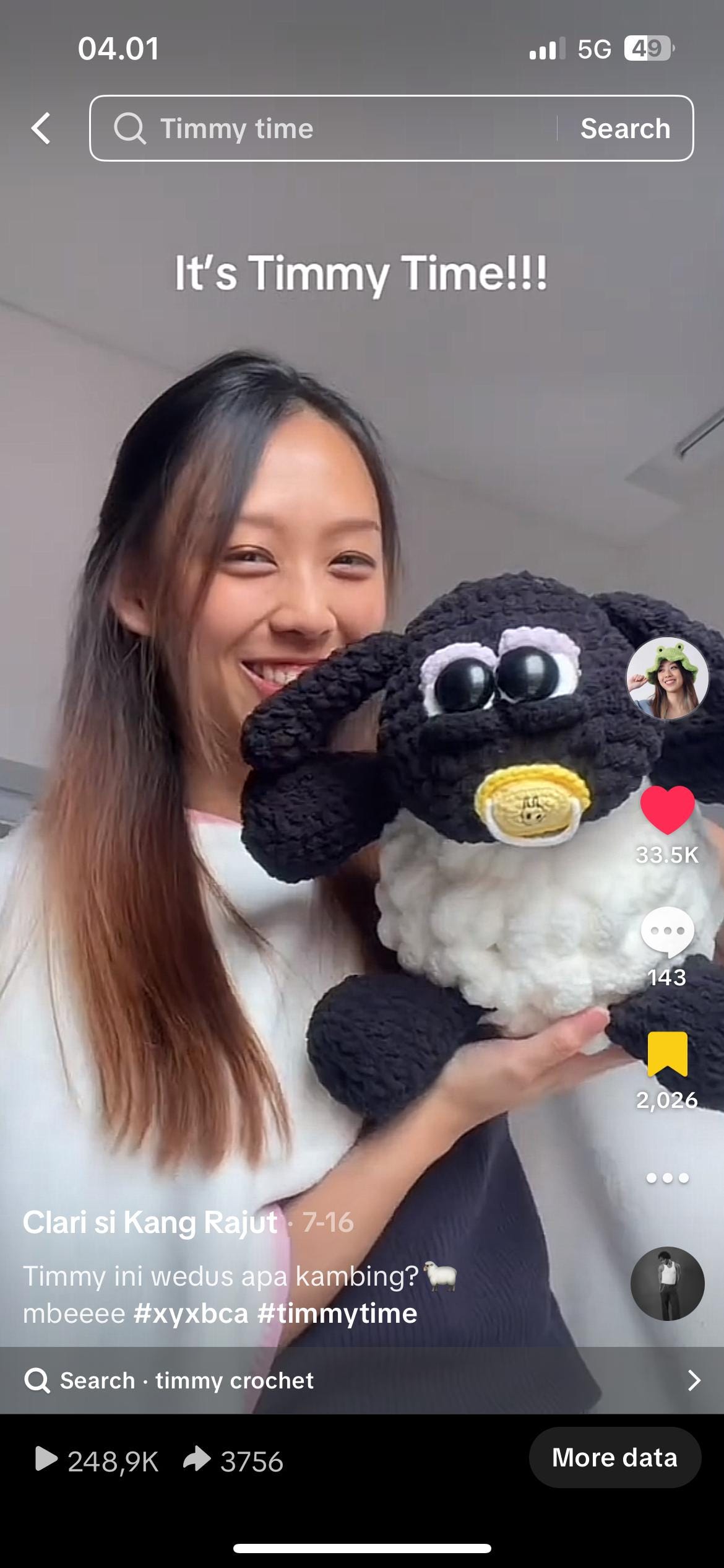 Pattern Timmy the Sheep Crochet Doll 30cm | INTERMEDIATE Level | NOT A ...