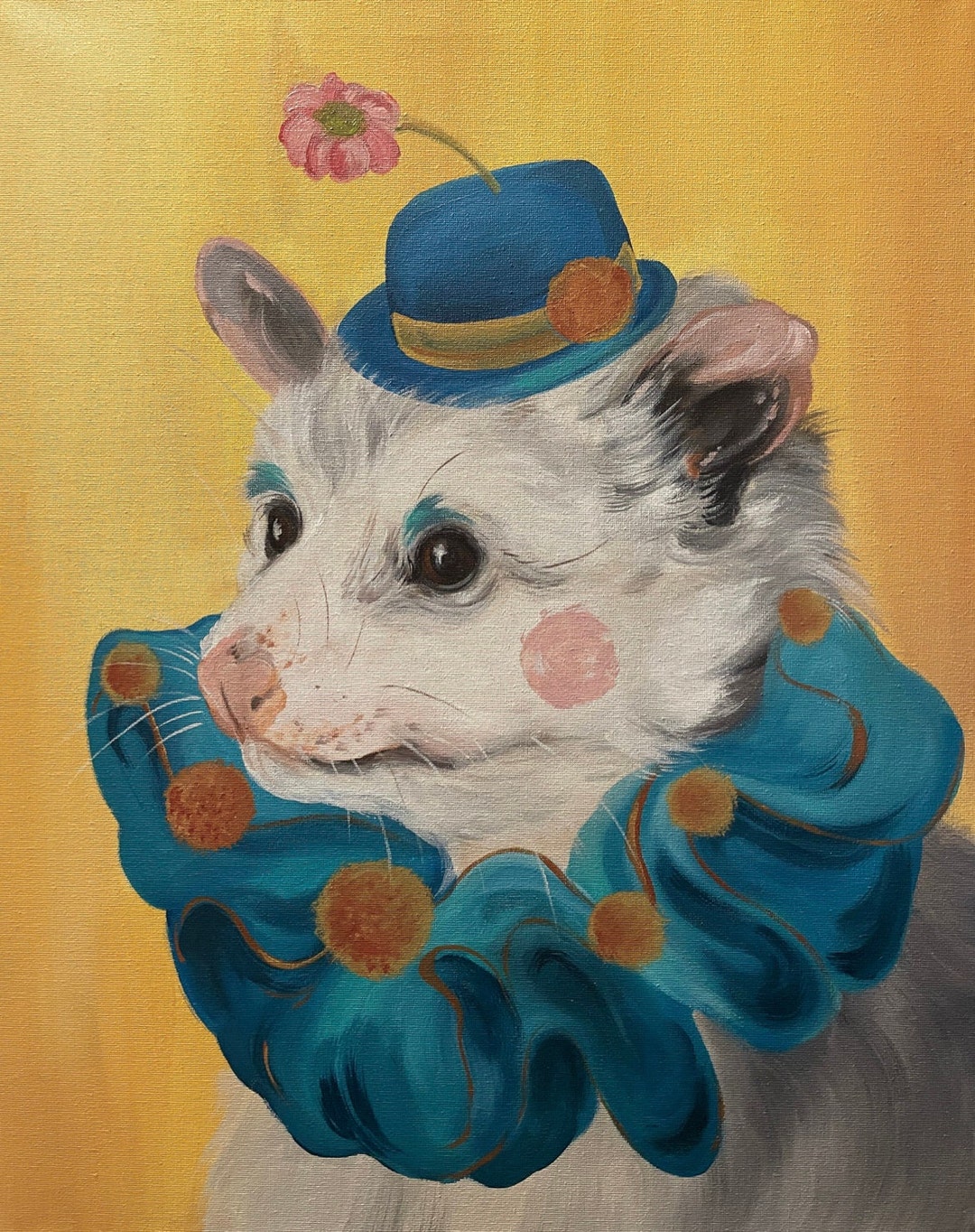 Clown Possum Art Print: Funny Parody Wall Hanging (8x10) - Etsy