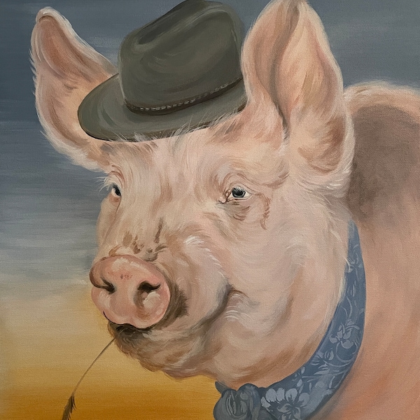 Pig Wall Hanging - Etsy