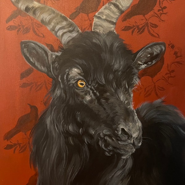 Goat Paintings - Etsy