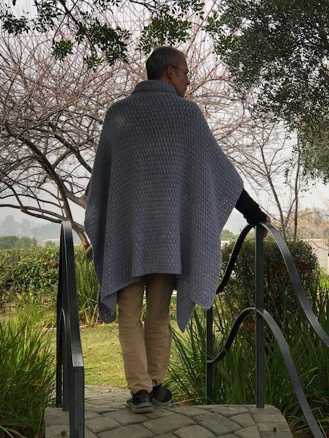 River Poncho Crochet Pattern Luxury Texture Modern Silhouette - Etsy