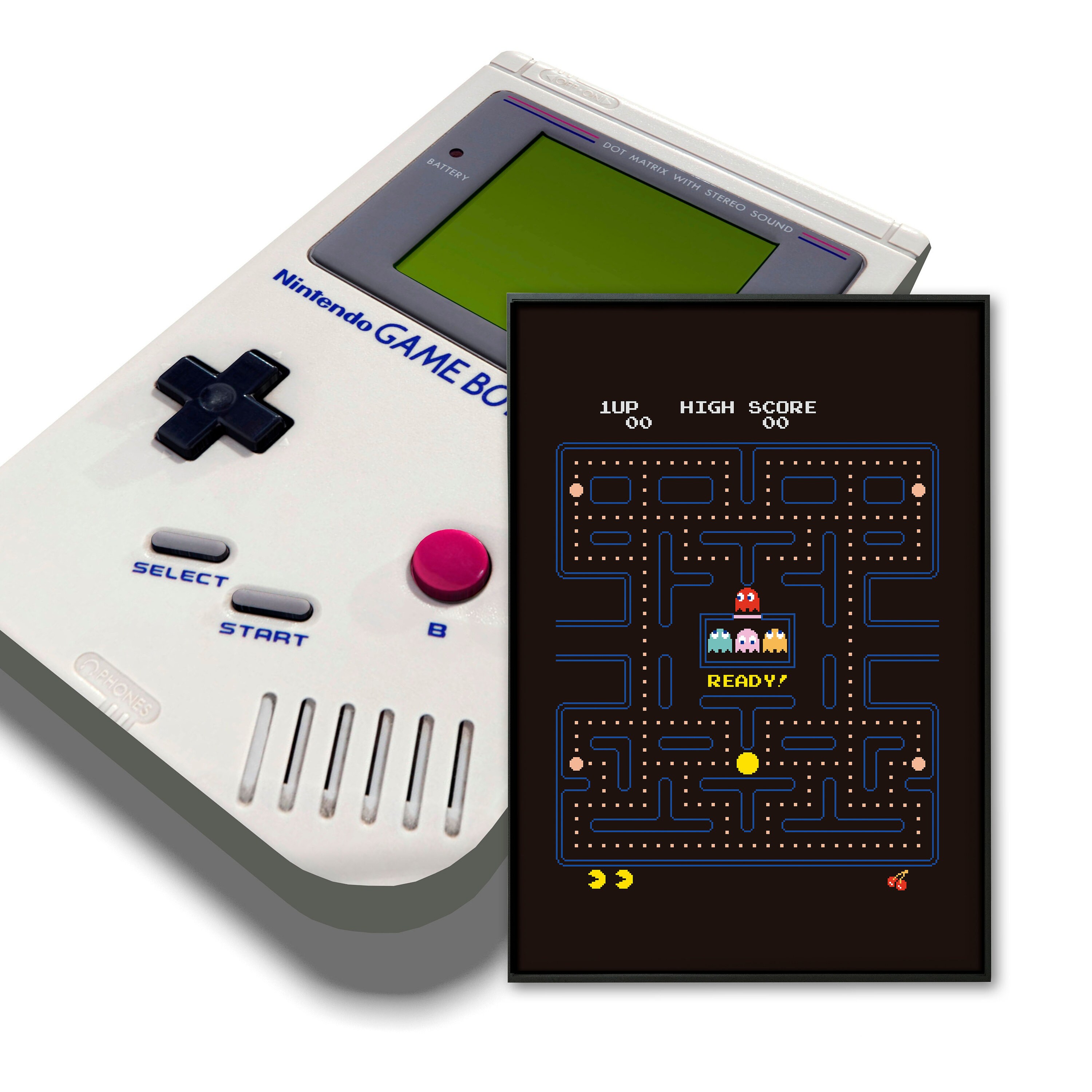 Pacman Retro Videogame Poster High Resolution Vector Printable and ...