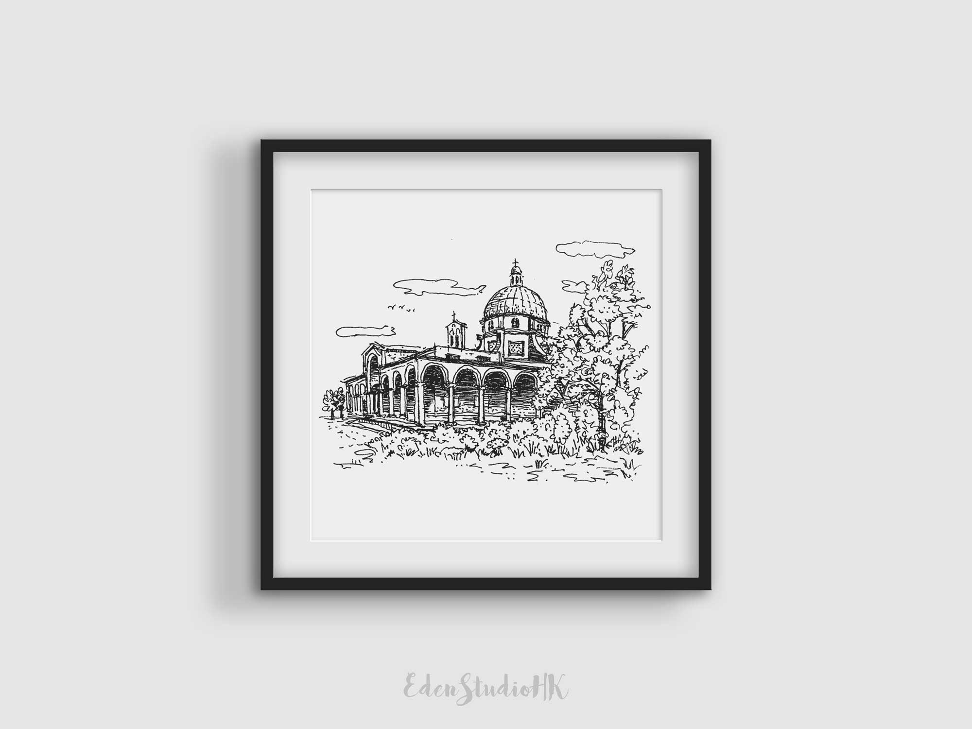 Blessed Are The Merciful Drawing