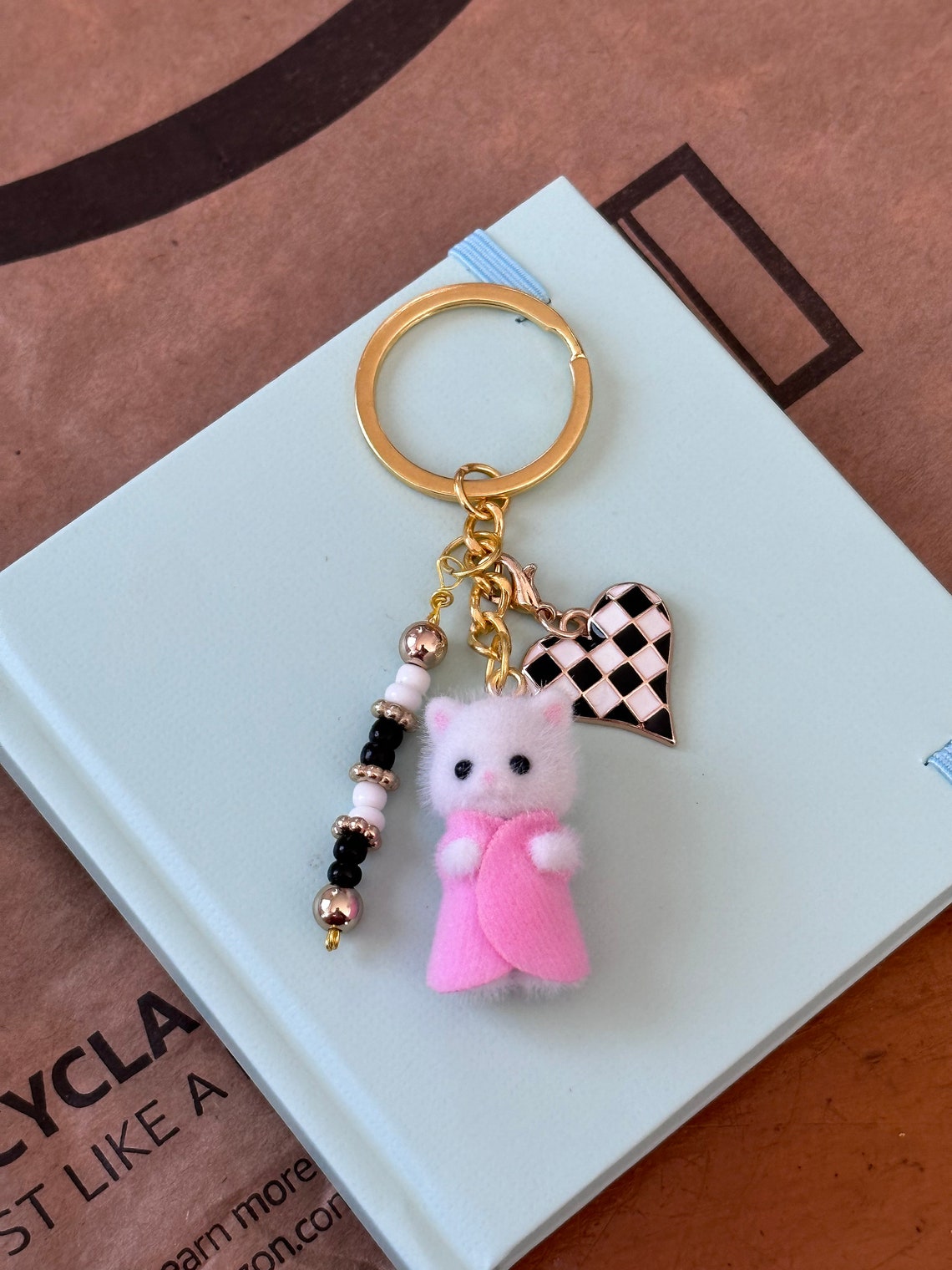 Calico Critter Baby Possum, Cat, and Mouse Keychains - Etsy