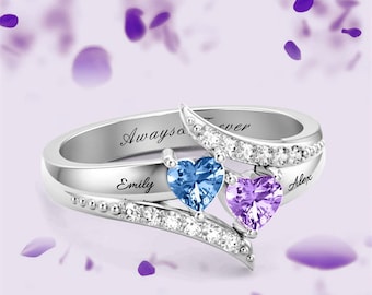 Heart Shaped Ring - Etsy