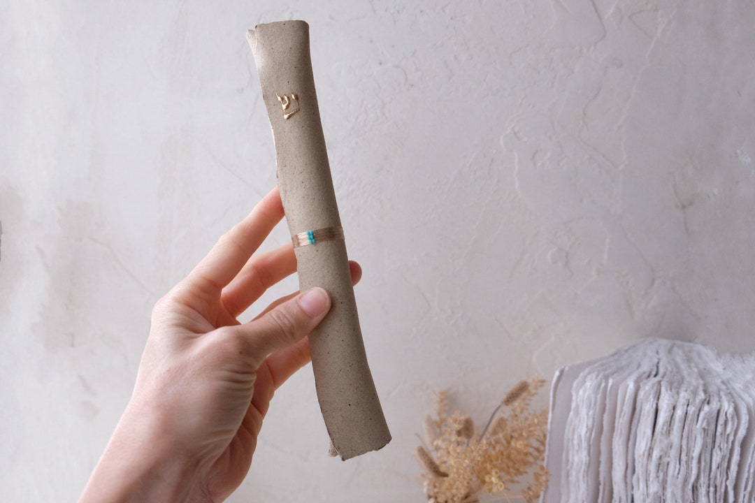 Mezuzah, Ceramic Mezuzah Case With Scroll, Unique and Special Gifts for ...