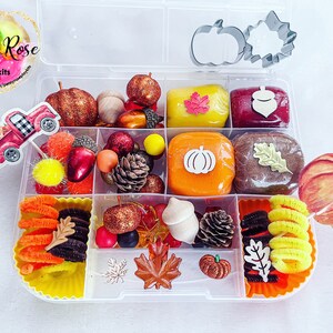 Fall Sensory Dough Kit | Play Dough | Sensory Bin | Sensory Kit ...