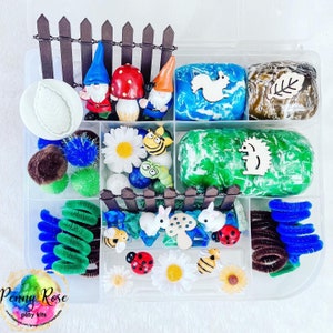 Magic Garden Gnomes Sensory Dough Kit | Play Dough | Sensory Bin ...