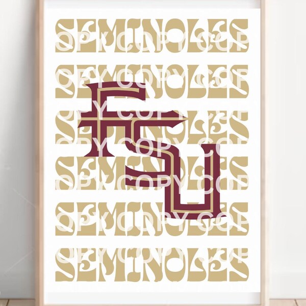 Fsu - Etsy