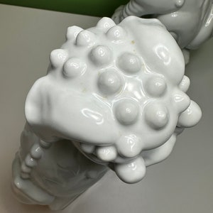 Foo Dogs Massive 18 Inch White Foo Dogs Stunning White Shishi Lions - Etsy